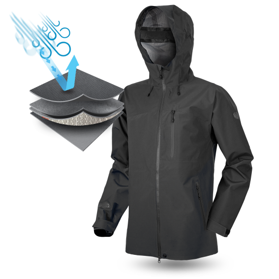 Men's Voyager Jacket - Black & Navy | Stoney Creek Outdoors