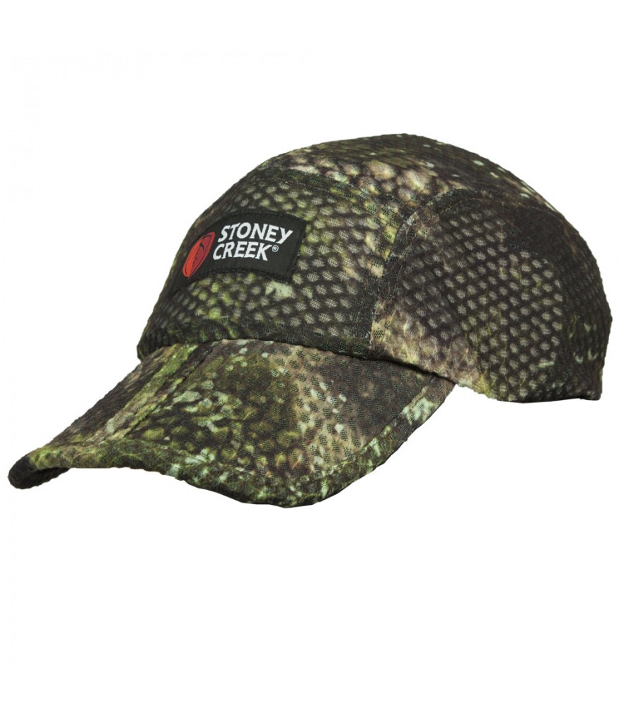 Split Peaked Airmesh Cap - TCF, TCA, Blaze Orange and Blaze Blue ...