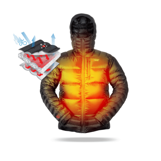 Ignitor Jacket - Black | Ultra Lightweight Static Insulation