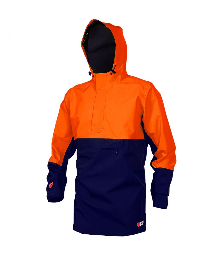 pullover waterproof jacket